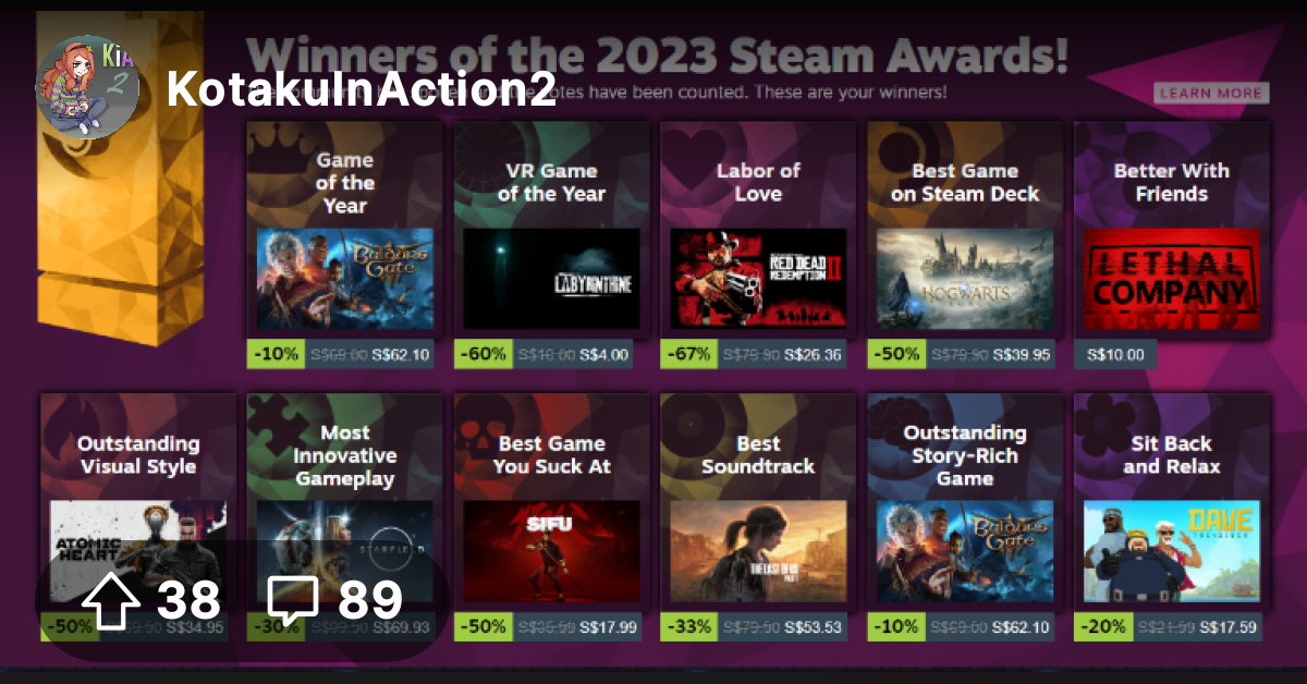Starfield Voted Most Innovative Gameplay By Community In 2023 Steam