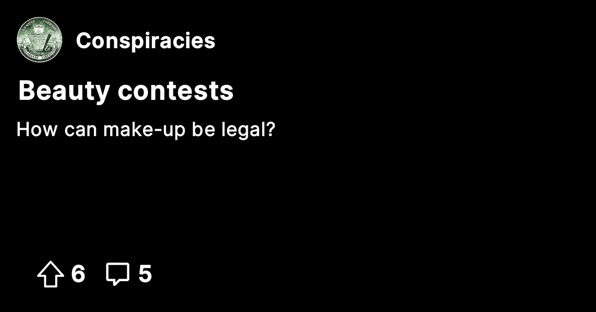 Beauty contests - Conspiracies - Conspiracy Theories & Facts